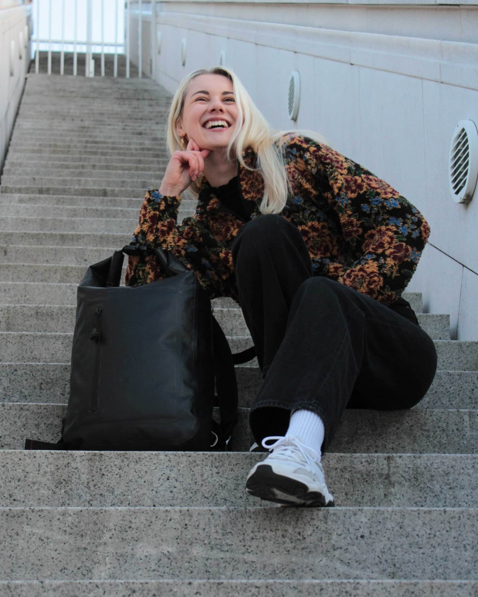 JOPAT CLASSIC waterproof rolltop backpack for city & outdoors, 20L ...